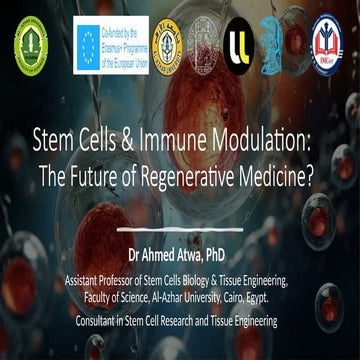 Overview of Stem Cells and Immune Modulation.ppsx