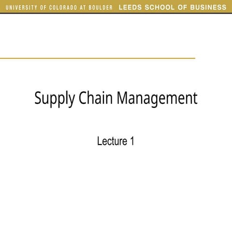 overview of supply chain process and systematise | PPT