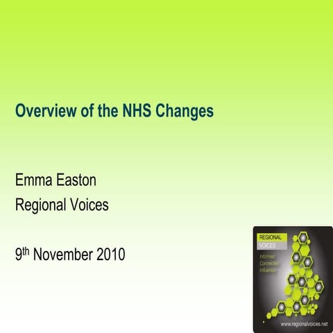 Nhs in 2013 explanation poster a3 | PDF
