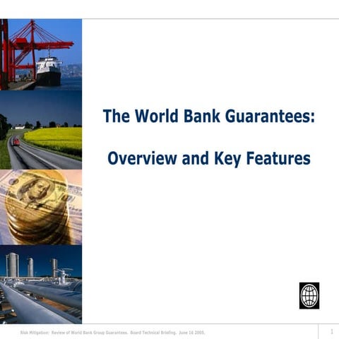 Overview Of The World Bank Guarantee Program | PDF