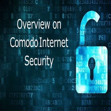 Overview on comodo internet security pro | PPTX
