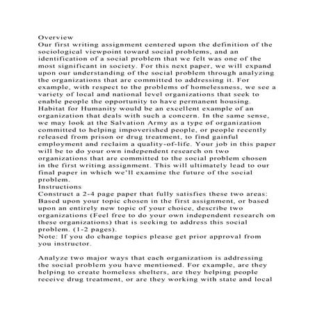 SOC 213 Final Project Part I Guidelines and Rubric Ov.docx