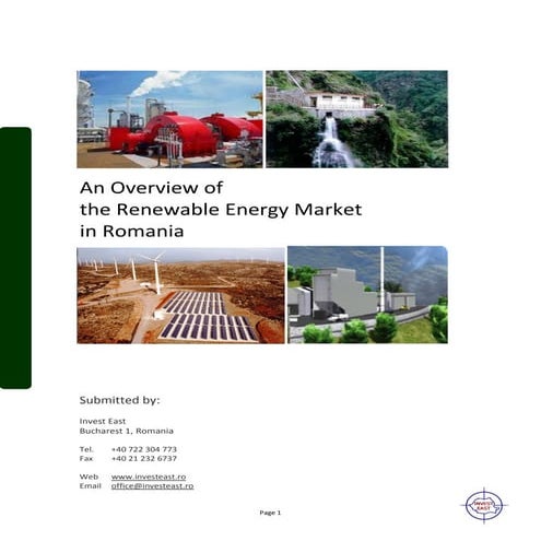 Overview renewable energy_in_romania | PDF | Power and Energy Industry ...
