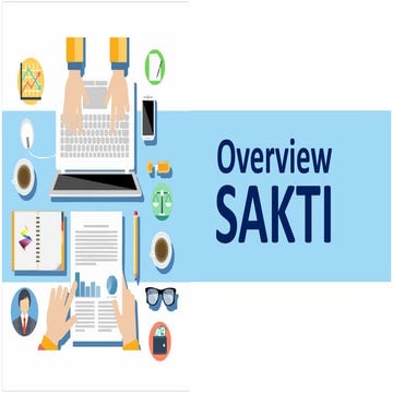 Petunjuk penggunaan aplikasi sakti kementerian keuangan | PDF