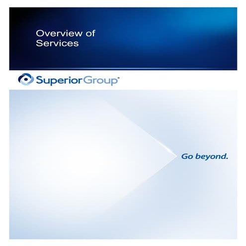 Overview superior group | PDF