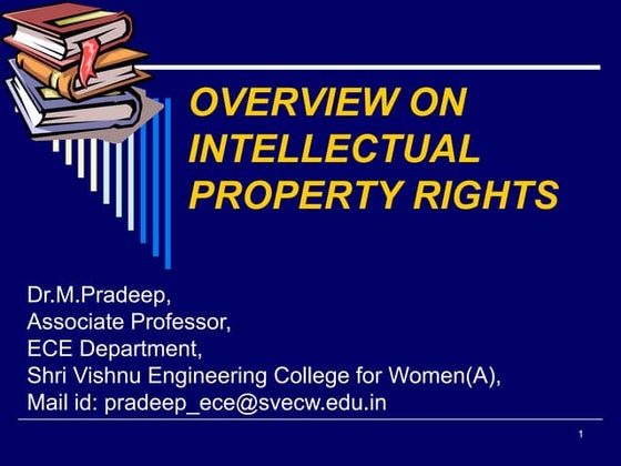 Intellectual property rights | PPT
