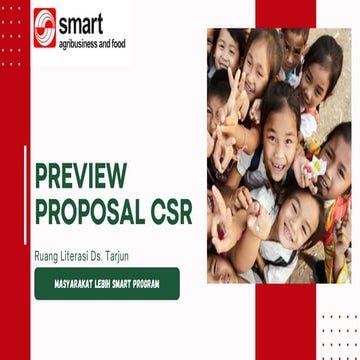 Overview Pengadaan Perpustakaan Desa Tarjun | PDF