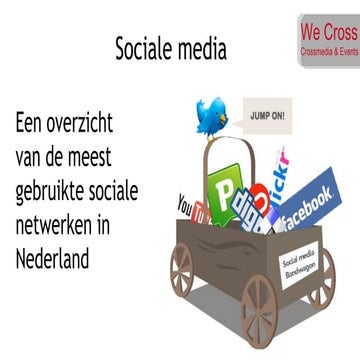 2008: Overzicht van de meest gebruikte sociale netwerken in Nederland | PPT