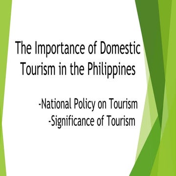 Different tourism organizations | PPTX