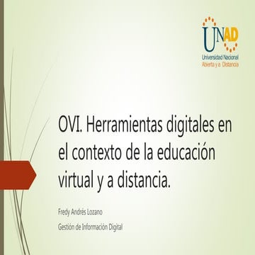 Ovi Herramientas Digitales Pptx