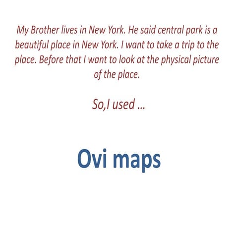Ovi maps | PPT