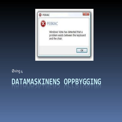 Hva er en datamaskin? | PPT