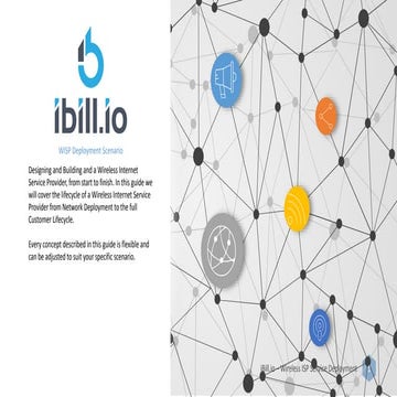 WISP Network Deployment Scenario - iBill.io