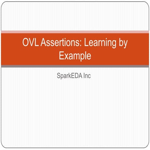 Ovl by example | PPTX