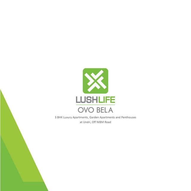 Ovo lushlife Real Estate Developers | PDF