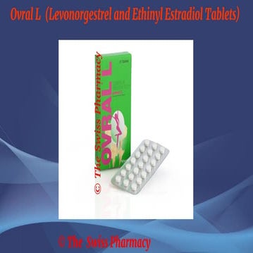 Ovral L (Levonorgestrel and Ethinyl Estradiol Tablets) | PDF
