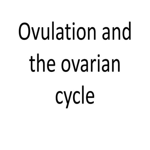 Ovulation Pptx