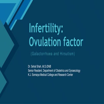 Basic of Ovulation Factor Infertility.pptx