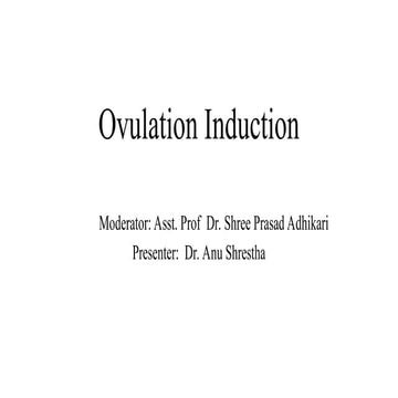 Ovulation induction - not all fertility treatment is IVF by Dr ...