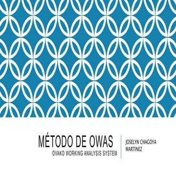 Owas method | PDF