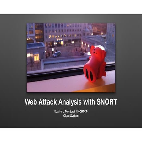 Web Application Detection With Snort Pdf