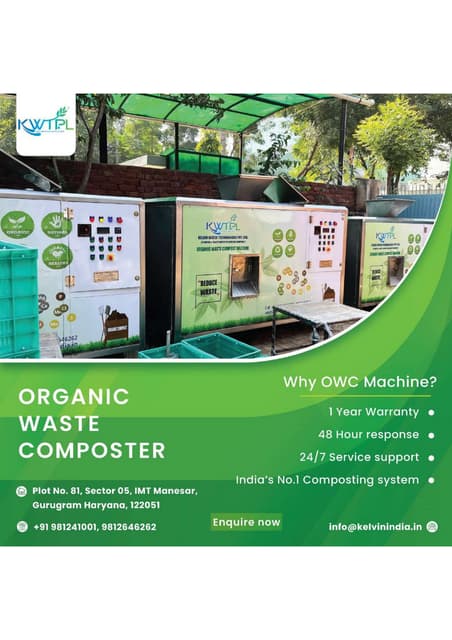 Organic Waste Compost Machine. pdf | PDF
