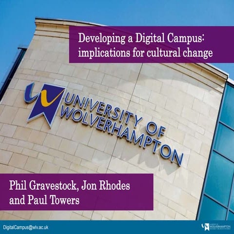 Developing a digital campus | PPTX