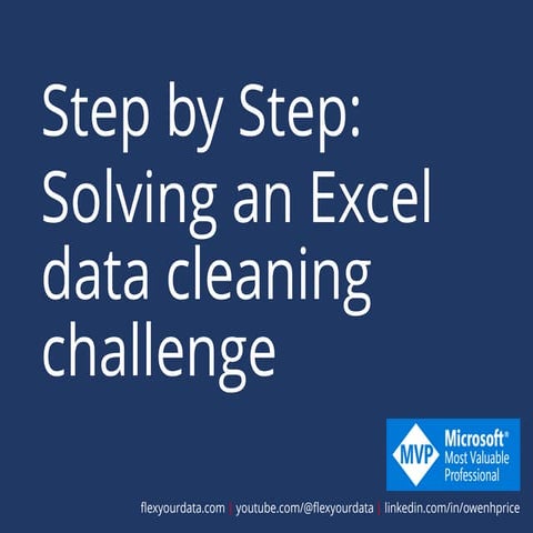 Owen Price - Excel - Solving a challenge step by step.pdf
