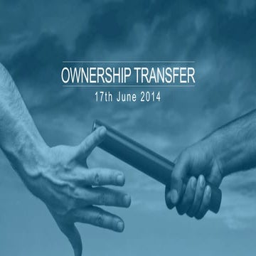 Ownership Transfer of an IT Program | PDF