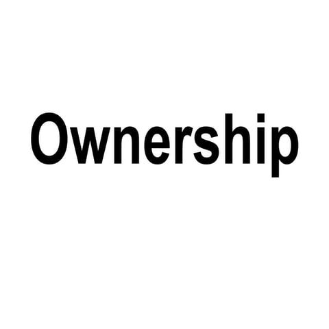 Ownership | PPTX