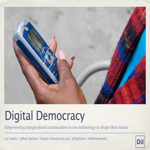 Digital Democracy: One World New Media Workshop | KEY