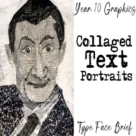 Own portrait collaged head | PPTX