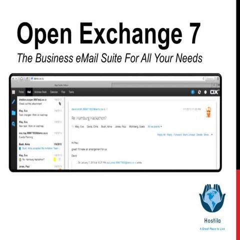 Hostila New Business Email | PPTX