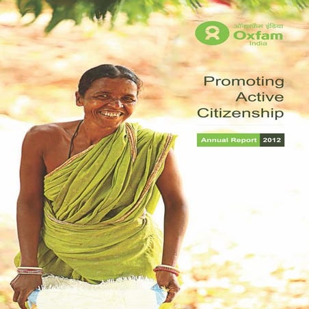 Oxfam India Annual Report 2012 | PDF