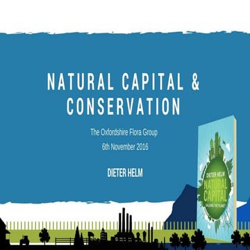 Lecture 1 The Concept of Natural Capital | PDF