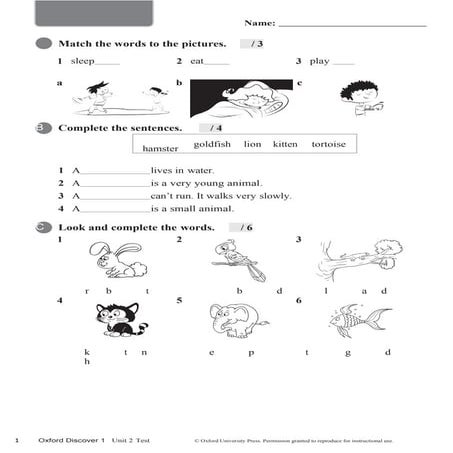 Oxford-Discover-1-Unit-2 cambridge ODCAM | PDF