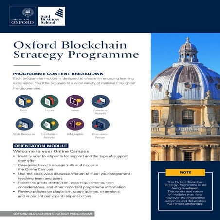 Oxford blockchain module_breakdown | PDF