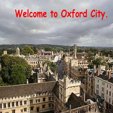 Oxford city | PPSX