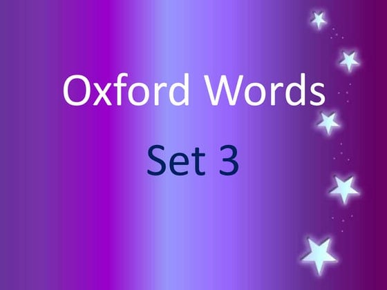 Tricky words set 3&4 | PPT