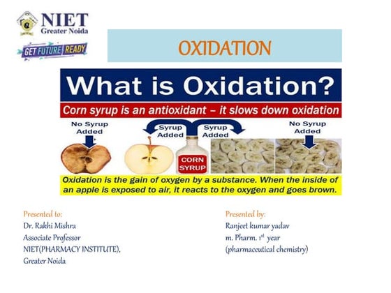 Oxidation | PPT