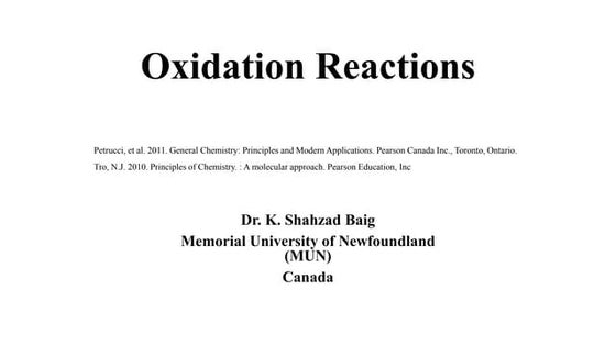 unit-8-redox-reactions.ppt grade 11 redox reactions | PPT