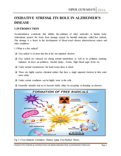 freeradicals pharmacology | PPT