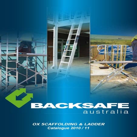 Backsafe Australia Ox scaffolding ladder_catalogue | PDF