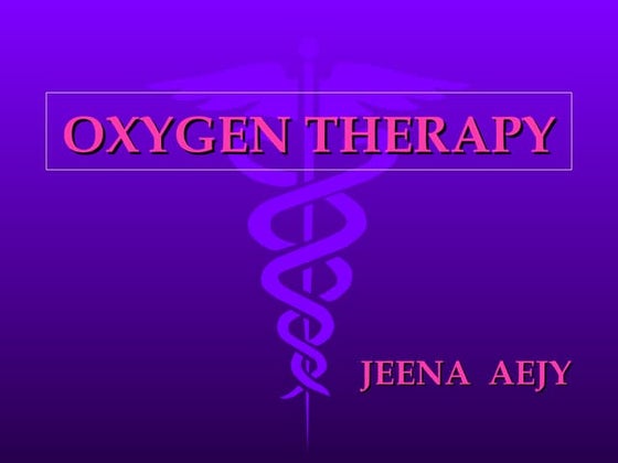 Oxygen delivery system | PPTX | Lung and Respiratory Health | Diseases ...