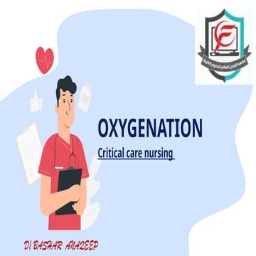 oxygenation d. Bashar mohammed saleh.pptx