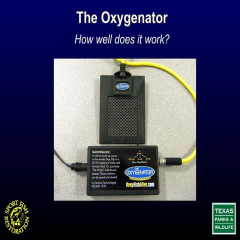 The Oxygenator, how effective is it? | PPT