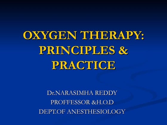 Oxygen administration | PPTX