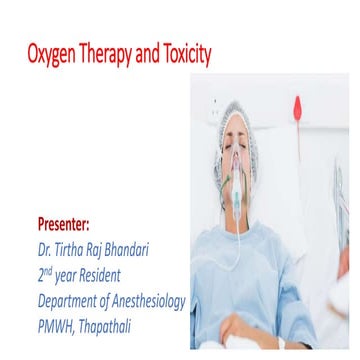 Oxygen therapy | PPTX