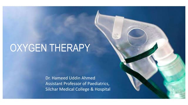 Oxygen administration | PPTX