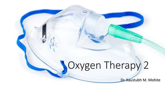Oxygen delivery system | PPTX | Lung and Respiratory Health | Diseases ...